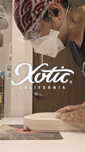 The art of routing a binding channel is incredibly precise. Every curve must be identical and perfectly sized to ensure the bindings fit flawlessly. It’s a true test of skill!#xoticguitars #customguitars | Xotic Guitars & Effects