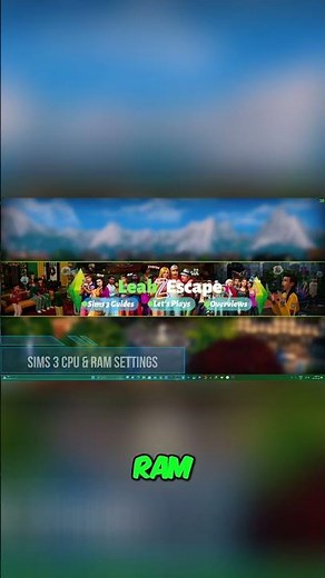 Sims 3 Lag? FIX CPU & RAM NOW!
