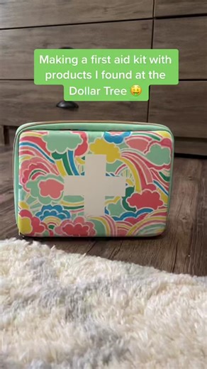 DIY Dollar Tree First Aid Kit for Toddler | Mom DIY Project