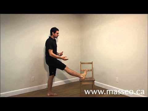 28 - Masseo - Étirement des Ischio-jambiers debout