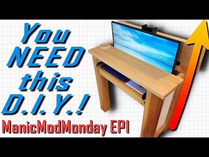 MOTORIZED 4K Monitor Lift DIY