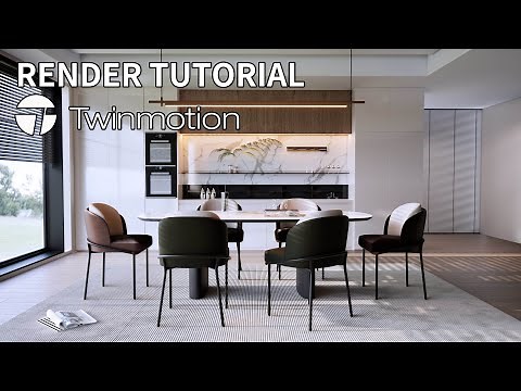 LEARN WITH ME: Twinmotion 2023.2 + Lumen Realtime Rendering Tutorial - Interior scene 2 ‪@twinmotion‬​
