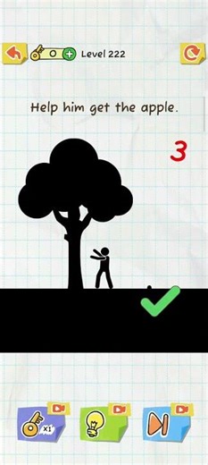 Draw 2 Save Level 222 #tranding #viral #shorts