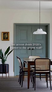 73K views · 2K reactions | Do you want to add more color to your home but don’t know where to start? Then consider painting your doors as a tasteful way to create a focal point in your home without having to commit to painting an entire wall. #homesandgardens #door #accentdoor #color | Homes & Gardens Magazine | Facebook