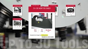 There are lots of options for the tool changers available on your Haas mill. Everything from the TM series all the way to our biggest 50T mills. This gives you choices for addressing the productivity levels you have in mind for your shop. Get more information on all the various Tool Changer Options by clicking here: https://tinyurl.com/7sxw336a #Haas #HaasCNC #HaasAutomation #PhillipsMachineTools #Turning #millingmachine | Haas Factory Outlet- A Division of Phillips Machine Tools
