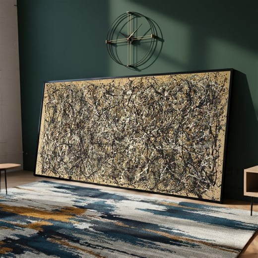 Modern Abstract Splatter Canvas, Neutral Tone Wall Art, Urban Style Decoration, Contemporary Expressionist Canvas, Ready to Hang Artwork - Etsy