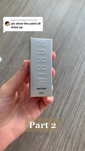 Exploring Techniques with Reflective Mirror Paint