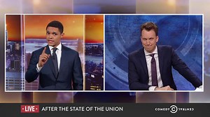 The Daily Show and The Opposition are going LIVE after the State of the Union tonight at 11/10c on Comedy Central. | The Daily Show