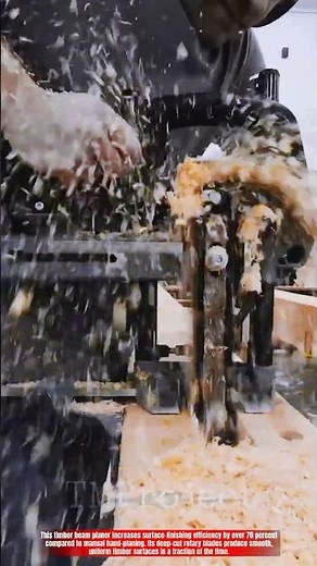 Innovative Timber Beam Planer Machine Technology: Best Precision Shaving Action