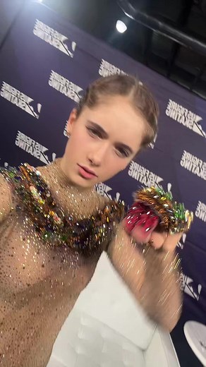 She’sssssss a little snakey snake 🐍 #usfigureskating #figureskating #usa #skateamerica #teamusa #figureskatingtiktok #isabeaulevito