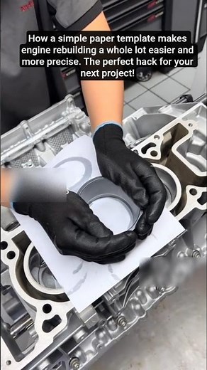 Paper template engine alignment trick