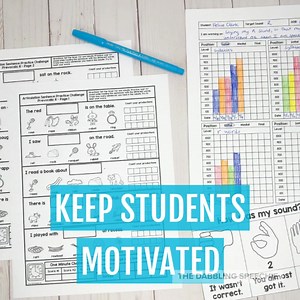 Easy to prep articulation sentences worksheets with built-in...