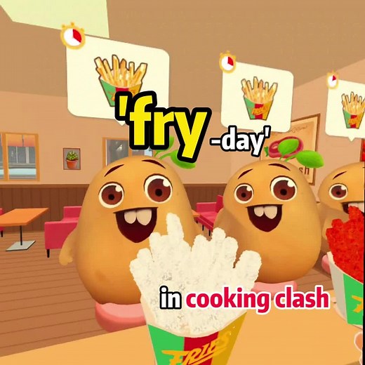 Explore Delicious Fry Varieties in Cooking Clash VR