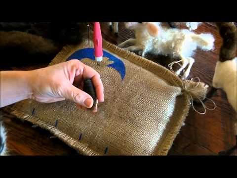 How to Needle Felt: Sheep and Lamb 2 by Sarafina Fiber Art