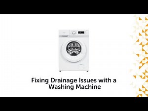 Fixing Drainage Issues with a Bush Washing Machine