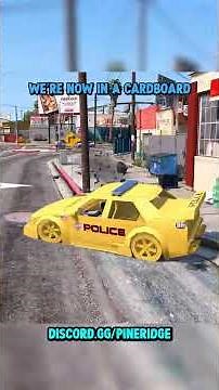 everytime i CRASH my COP CAR gets FASTER... FULL VID ^^^