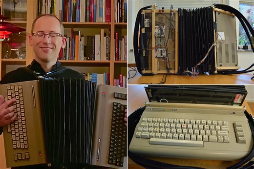Engineer Uses Two Commodore 64 Computers to Build a Functional Accordion, Called Commodordion