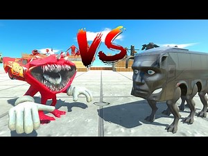 Red Monster Team vs Dark Monster Team - Animal Revolt Battle Simulator