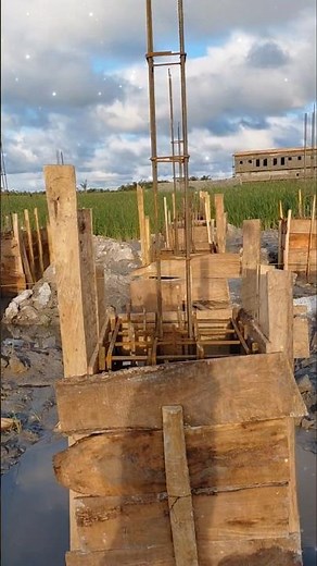 Reinforcement and formwork installation for pile caps. Ready for concreting #reinforcement #concrete