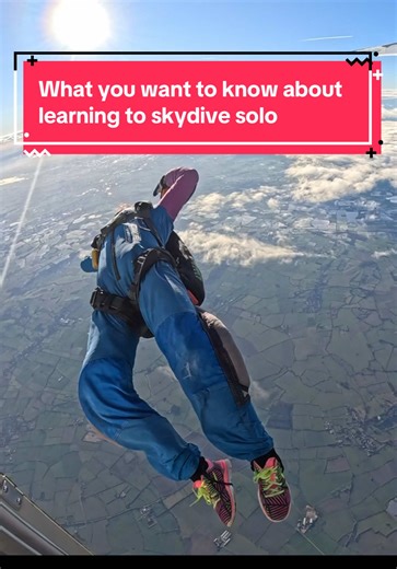 Want to know what it takes to get your first (a class) solo sky diving license? ✈️🪂 here’s a quick break down of my jumps and what to expect if you do the AFF course! For you! Thanks for watching! Message and Follow along what should we learn next? #skydiving #adrenaline #adventurous #explore #hobbies