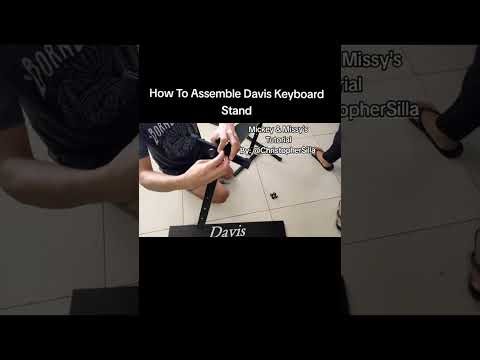 How To Assemble Keyboard Stand (Keyboard Stand Assembly Tutorial)