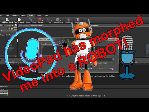 How to Create Text to Speech with VideoPad Video Editor (English)