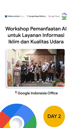 Terralogiq Workshop bersama @googlecloud untuk @infobmkg (BigQuery, ML & Weather Prediction) Day 2 makin seru! 🚀 Di hari selanjutnya peserta workshop mendalami bagaimana Data Ingestion menggunakan BigQuery dan langsung praktik kemampuan Machine Learning pada sesi Google LAB, hingga belajar bagaimana penerapan GraphCast Weather Prediction langsung dari para expert. Workshop juga ditutup dengan jalan-jalan singkat seru office tour di Google Indonesia!✨ #BMKG #GoogleCloud #Terralogiq #BigQuery #Ma