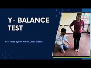 || Y -Balance Test ||Modified Star Exertion Balance Test || Assessment || By Dr. Nitin Kumar Indora