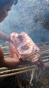 Tapahan giant squid 😱🦑 #Amazing | Romelio Vlog