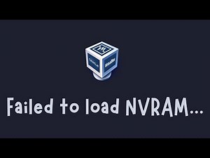 VirtualBox - Failed to load the NVRAM store from the file...