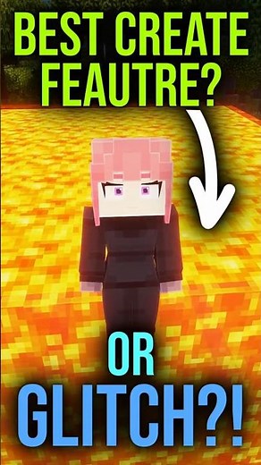 Easiest Way To Make Infinite Lava Sources for Minecraft Create! #minecraft #minecraftcreate