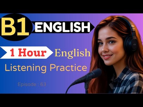 Improve English Speaking | B1 Listening & Speaking Lesson 1 Hour