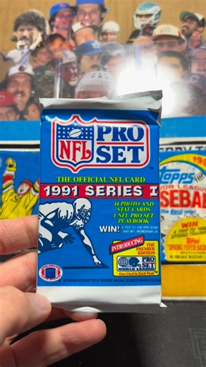 Cards Nostalgia on Instagram: "1991 Pro Set Football #footballcards #packopening #junkwax"