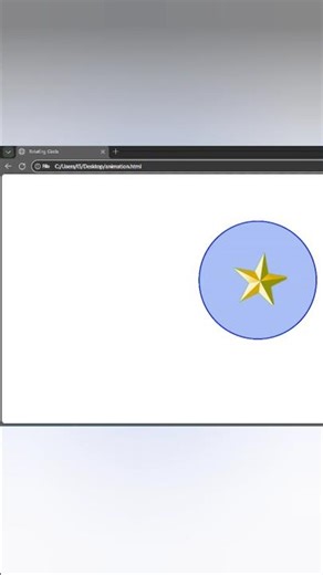 Animation how to create star ⭐⭐⭐