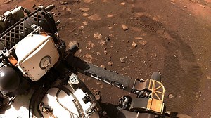Mars Rover Perseverance Takes First Drive on Surface of Red Planet