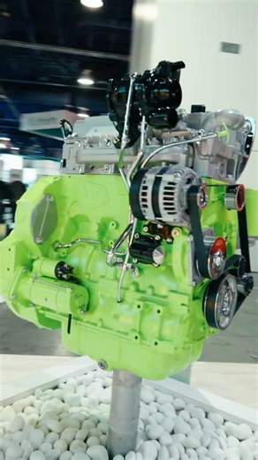 Building the JCB Powertrain stand at CONEXPO 2026