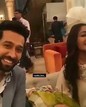 surbhi chandna and nakuul mehta offscreen masti #shorts