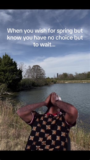 Some people ain’t built for the cold!! Spring!! Come back!! #fyp #fishing #fish #fishinglife #oklahoma