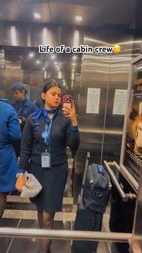 Ever wondered how many hours cabin crew actually fly in one day? #cabincrew #life #airhostess #sky
