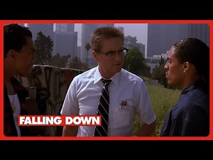 Falling Down (1993) | The Mexican Gang Scene | 4K