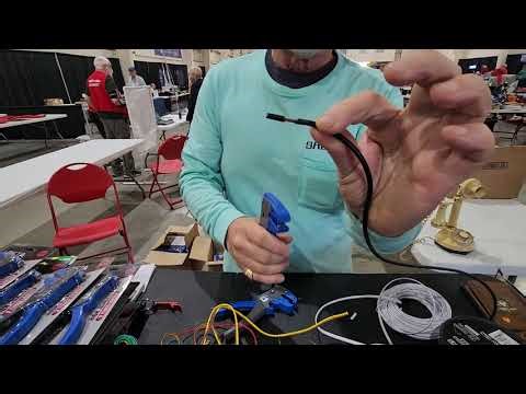 Cool Wire Stripper / Wire Cutter seen at Florida Hamfest Radio Show - Vista Automatic Quick Strip