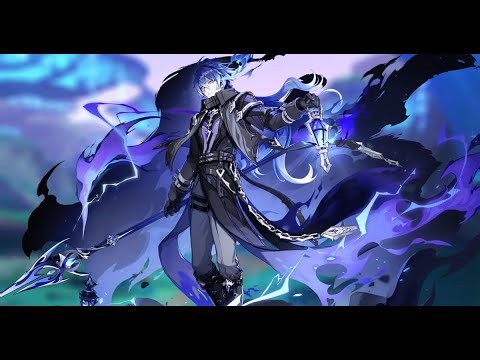 Flins testing in the abyss without ineffa. c0, c1 and c2 #genshinimpact #flins