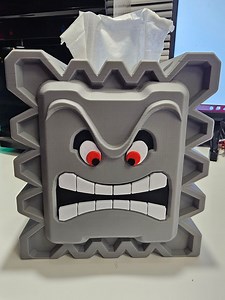 The Original - Super Mario Thwomp Tissue Box Cover - Etsy