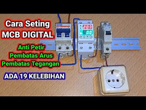 How to set a digital MCB and its advantages