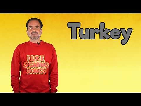 Sign TURKEY | ASL for TURKEY | TURKEY in Sign Language | Sign Language for TURKEY