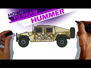 Hummer Military - How to draw