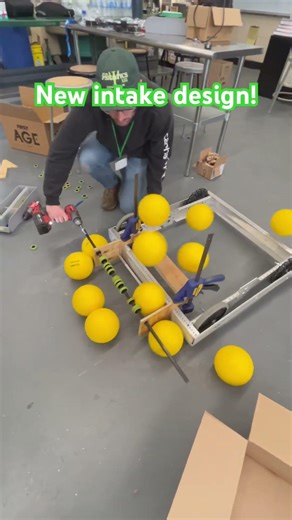 Intake design! 🥹✌️#frc #engineering #robotics #firstrobotics #team533 #frc2026 #buildseason
