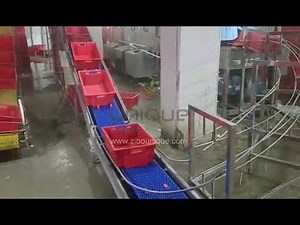 Plaste box crate washing machine from Zibo Unique Machinery