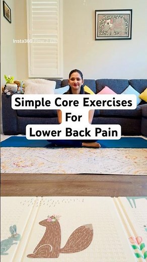 Lower Back Pain? Try These Core Stability Exercises