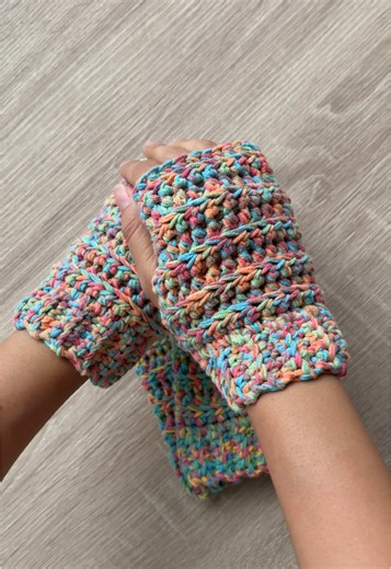 Mitones tejidos a mano: Tutorial completo